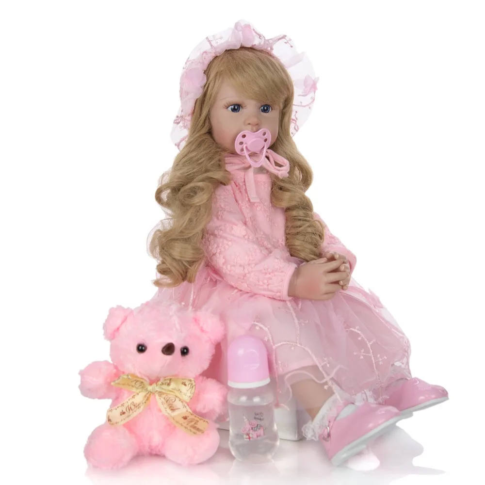 bebes doll New Design Elegant Reborn Baby Girl Dolls 60 cm Princess ...