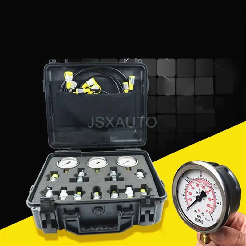 Excavator Pressure Detector Precision Hydraulic Pressure Measuring Box ...