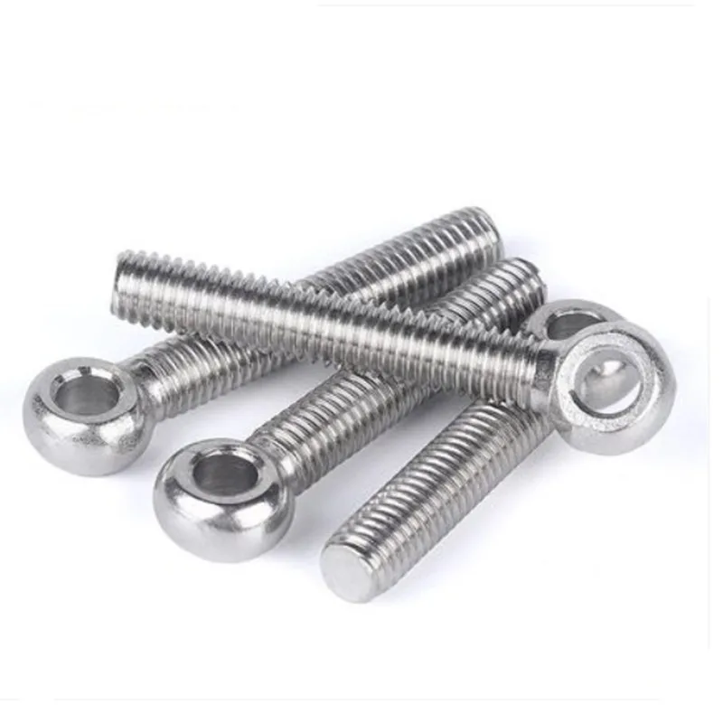 1-5pcs M5 M6 M8 M10 M12 Stainless Steel Ring Link Bolt Fisheye Eye Slip ...