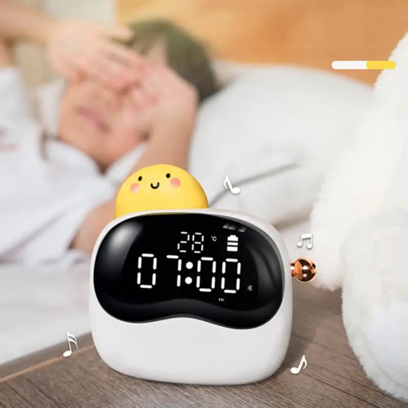 Cute-Dada-Egg-Clock-Night-Lamp-Clock-Light-Intelligent-Applet-Control ...