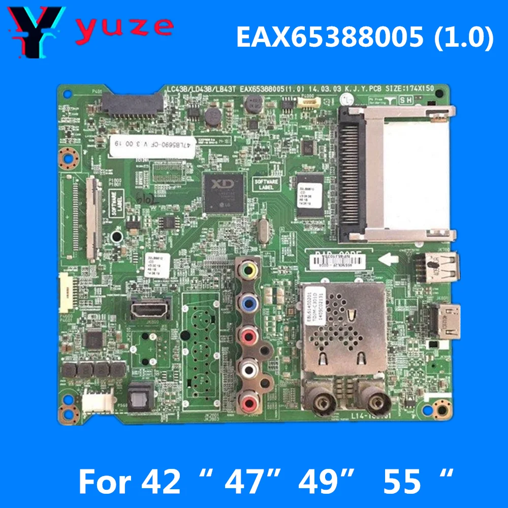 Motherboard LC43B/LD43B/LB43T EAX65388005 (1.0) Main Board For LG ...