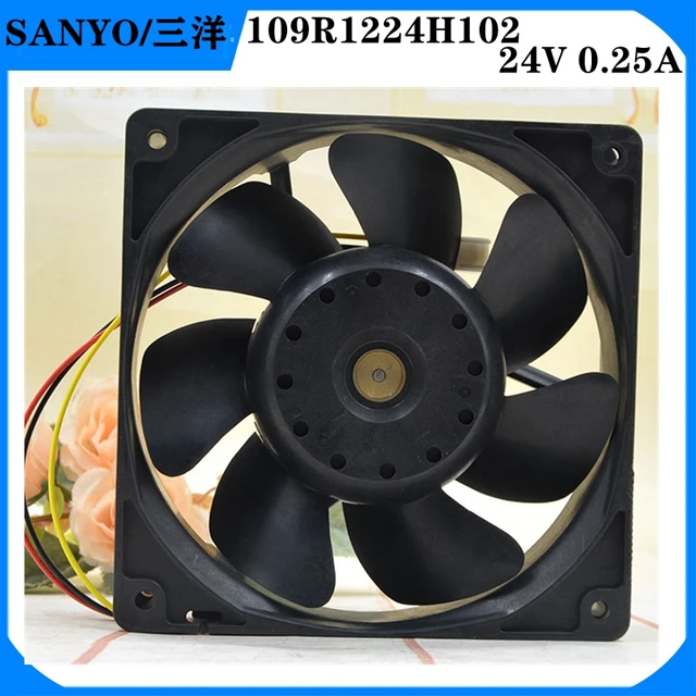 Original 109R1224H102 24V 0.25A 12038 12cm inverter double ball cooling ...
