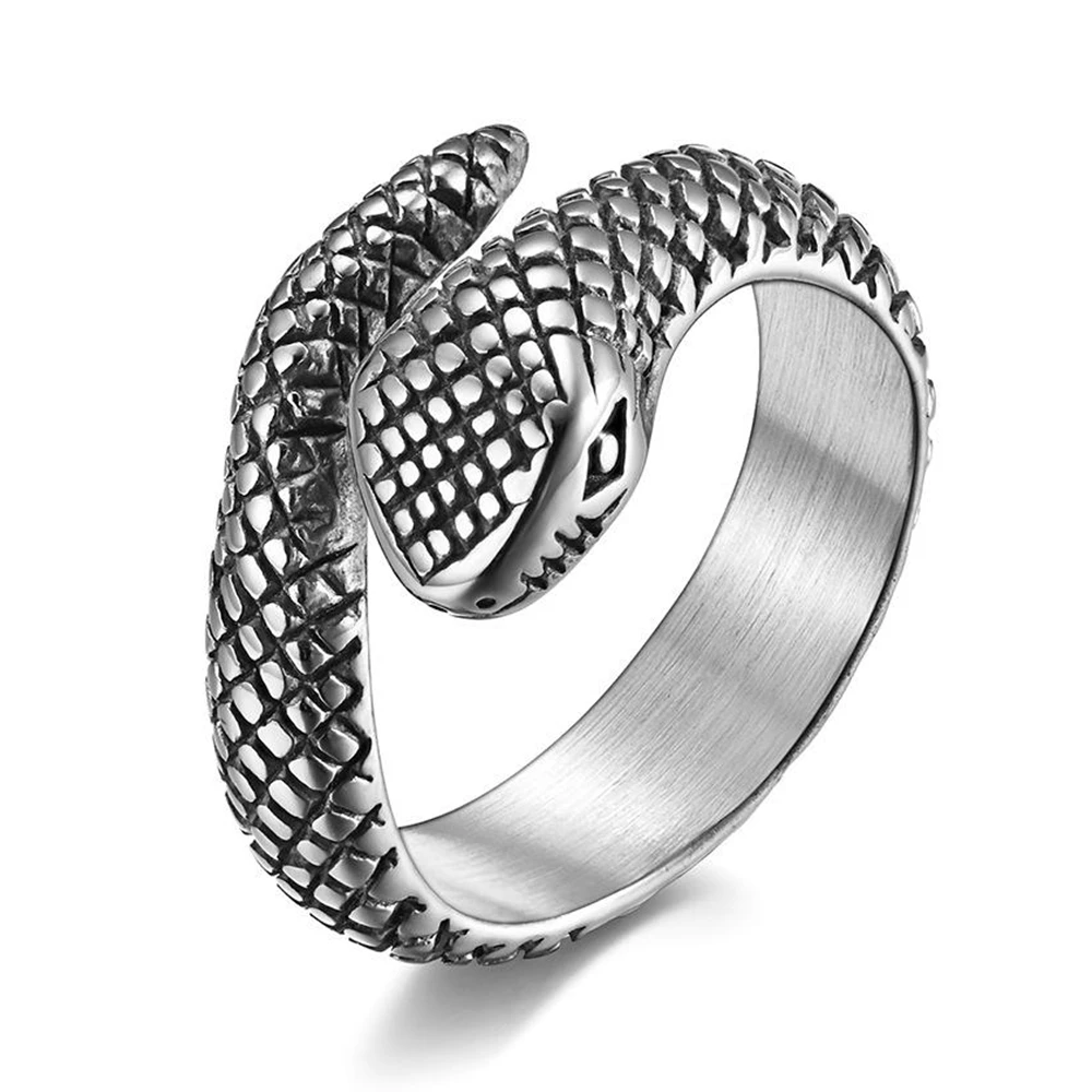 Free-Shipping-Animal-Snake-Bridal-Punk-Rock-Rings-for-Men-Husband-Gift ...