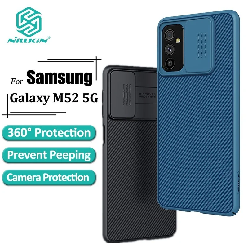 Nillkin-CamShield-Case-For-Samsung-Galaxy-M52-5G-Hard-PC-Luxury ...