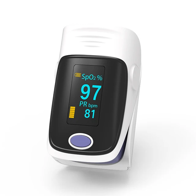 Professional Pulse Oximeter OLED Blood Oxygen Oximeter PR SpO2 Blood ...