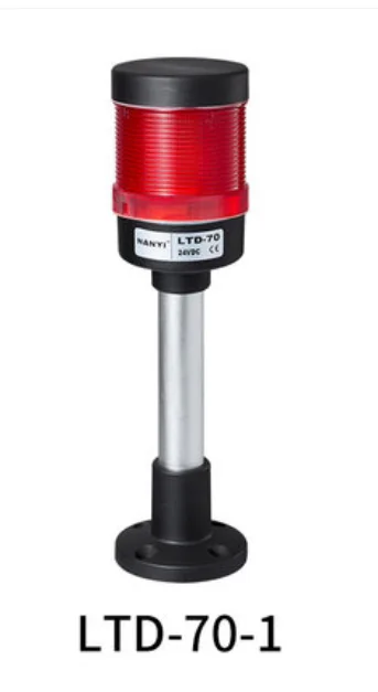 Dia 70mm 24V Red Yellow Green Led Signal Tower Light Multi-Layers Stack ...