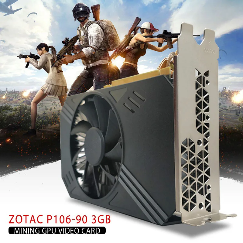 Original สำหรับ ZOTAC P106 90 3GB Mining GPU การ์ด GTX 1060 GDDR5 PCI ...