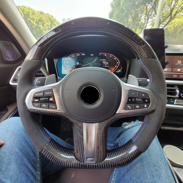 Luci Del Cambio A LED Volante In Fibra Di Carbonio Per BMW, 50% OFF