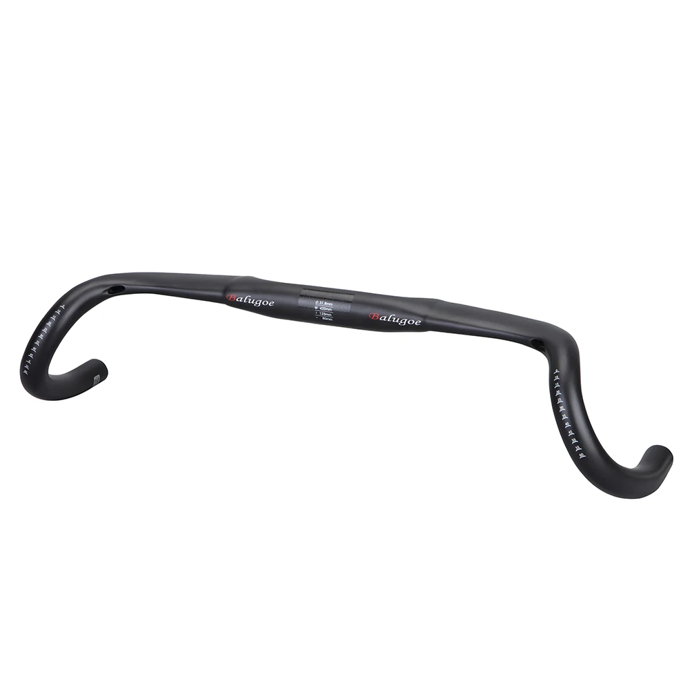 Balugoe carbon fiber gravel handlebar expansion 25 degree bend ...