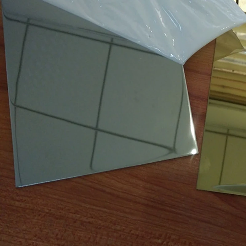 0.6mm 0.8mm 1mm 1.5mm 2mm Mirror 8k Surface 304 Stainless Steel Sheet ...