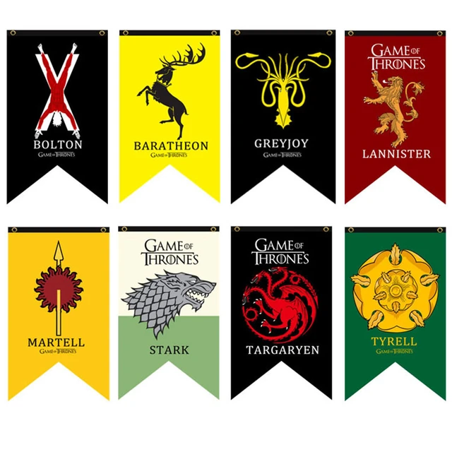 Game Of Thrones House Stark Banner