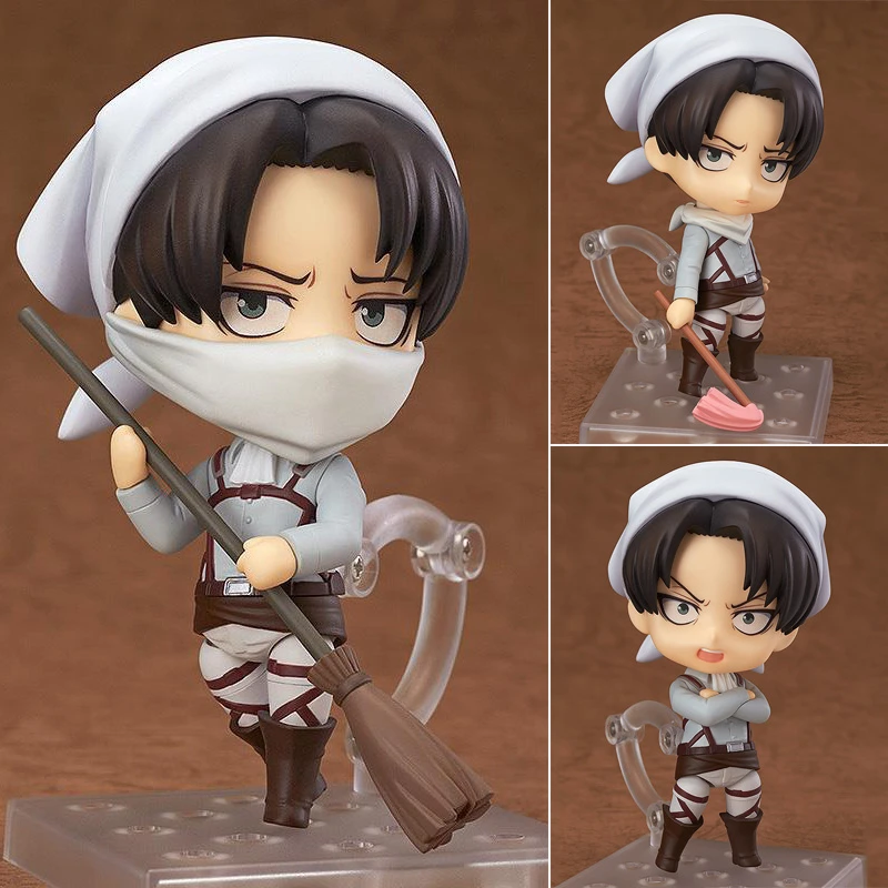 Attack On Titan Levi Cleaning Figure