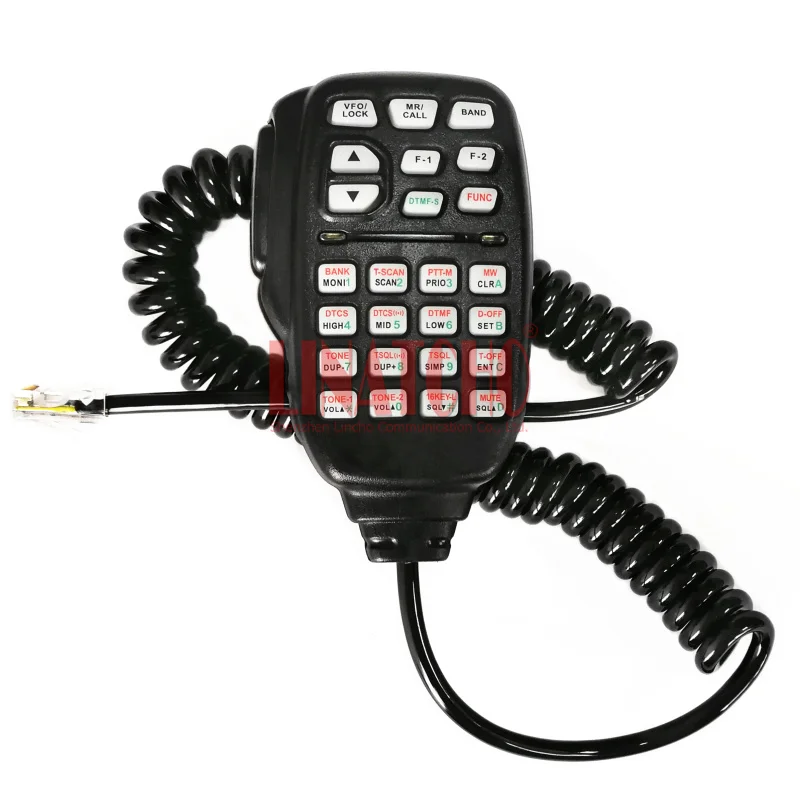 HM 133 DTMF Keypad Car Two Way Radio Boom Microphone IC 2200H IC 2720 ...