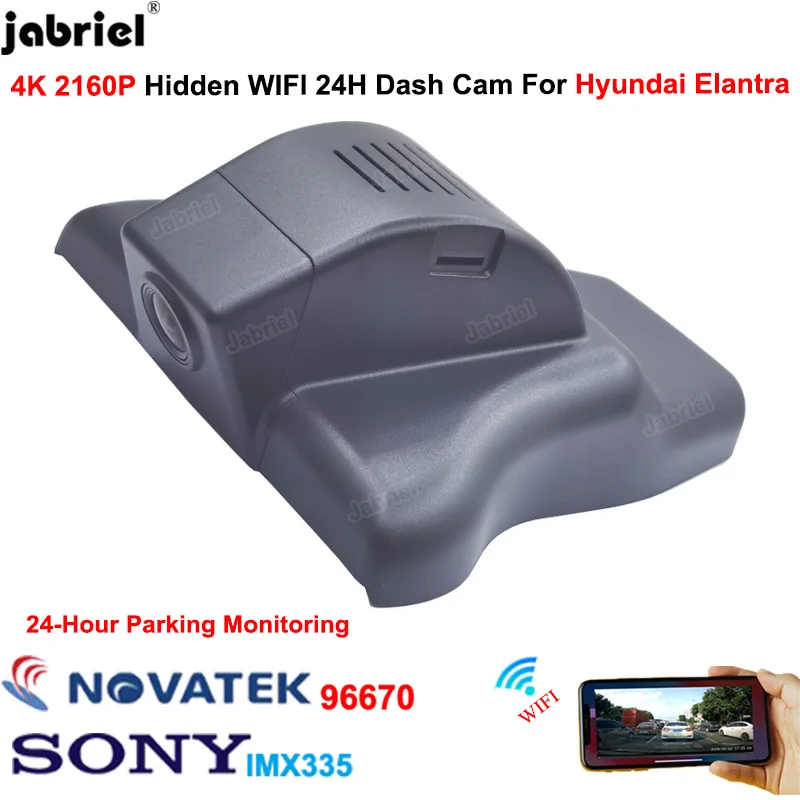 4K-2160P-Auto-Wifi-Dash-Cam-Car-Dvr-Camera-Driving-Recorder-For-Hyundai ...