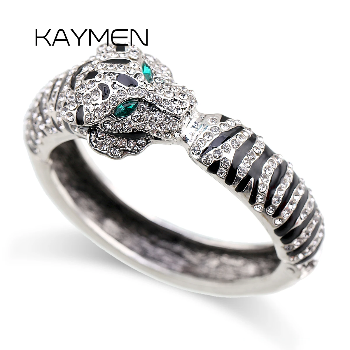 KAYMEN-New-Animal-Style-Tiger-Bangle-Cuff-Bracelet-for-Women-Fashion ...