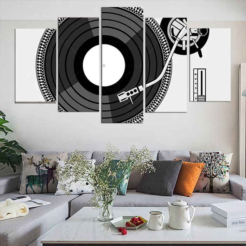 Dj Turntable Painting