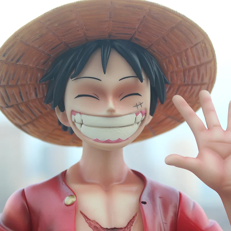 One Piece Luffy Smiley figure 43cm | One piece Merchandise | Up to 80% ...
