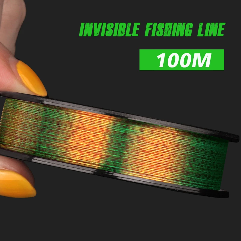 Nylon Spotted Line | Nylon Fishing Line - 100m Invisible Fishing Line ...