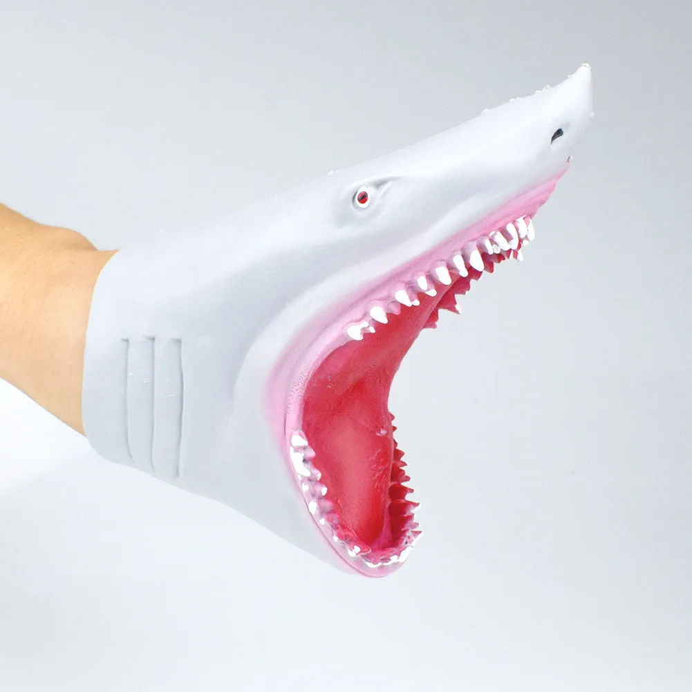 Акула ручная кукольная игрушка термопластичный резиновый Сказочный ...
