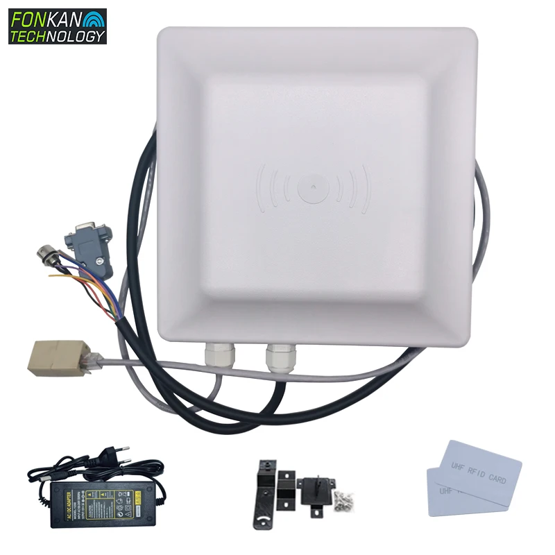 FONKAN wifi rs232 rs485 tcp/ip wiegand26/34 UHF EPC Tag Reader 7dbi ...