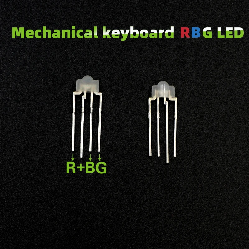 10pcs Mechanical keyboard light RGB LED 4pin RBG lamp full color for ...