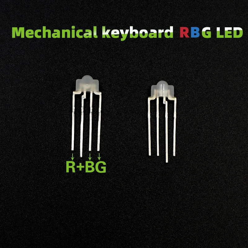 10pcs Mechanical keyboard light RGB LED 4pin RBG lamp full color for ...