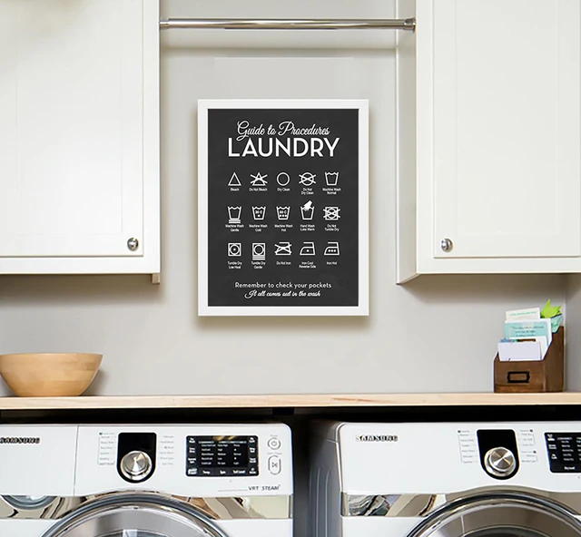 Modern Art For Laundry Room