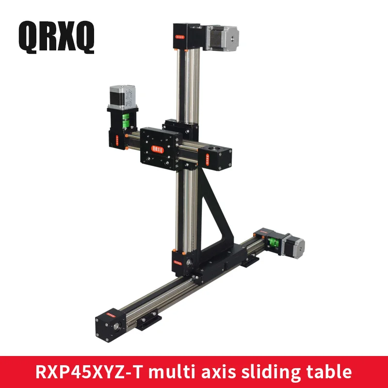 Gantry Type Linear Guide Slide Synchronous Belt Module Synchronous Belt Linear Slide Multi Axis ...