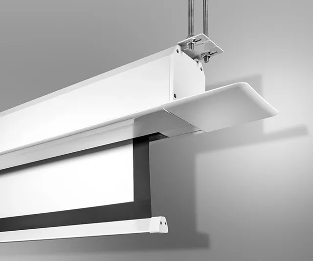 Ceiling Detail Recessed Projection Screen Sapphire In Ceiling Tab