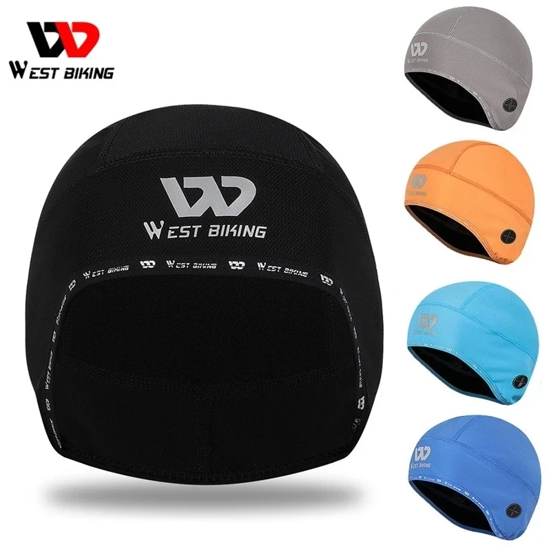 West Biking Winter Cycling Caps Windproof Warm Fleece Bike Hat Outdoor ...
