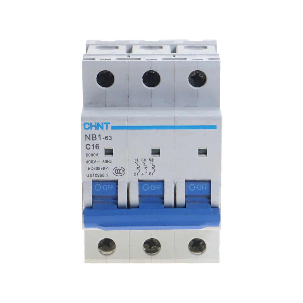 CHINT AMP TYPE C 6kA MCB CIRCUIT BREAKER NB1-63 , 46% OFF