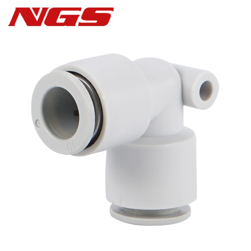 KQ2L Series Pneumatic Right Angle Elbow Joint Air Quick Connector KQ2L04/06/08/10/12/16 00/99/06 ...