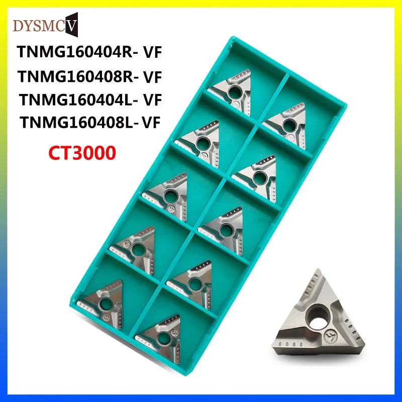 10PCS 100% Original TNMG160404 TNMG160404R-VF CT3000 Turning Knife ...