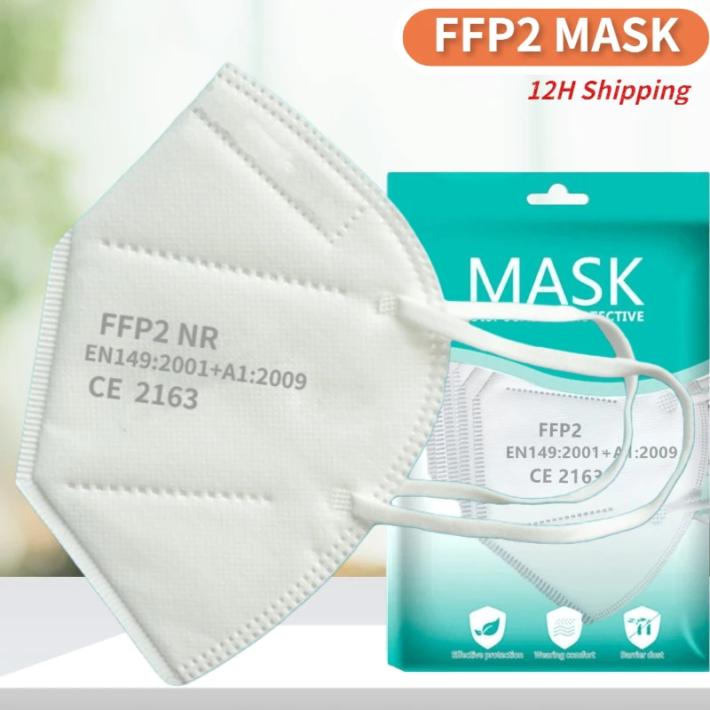 Fpp2 Maskers Hygiënische Goedgekeurd Ffp2 Mond Masker Fp2 Mascarillas ...