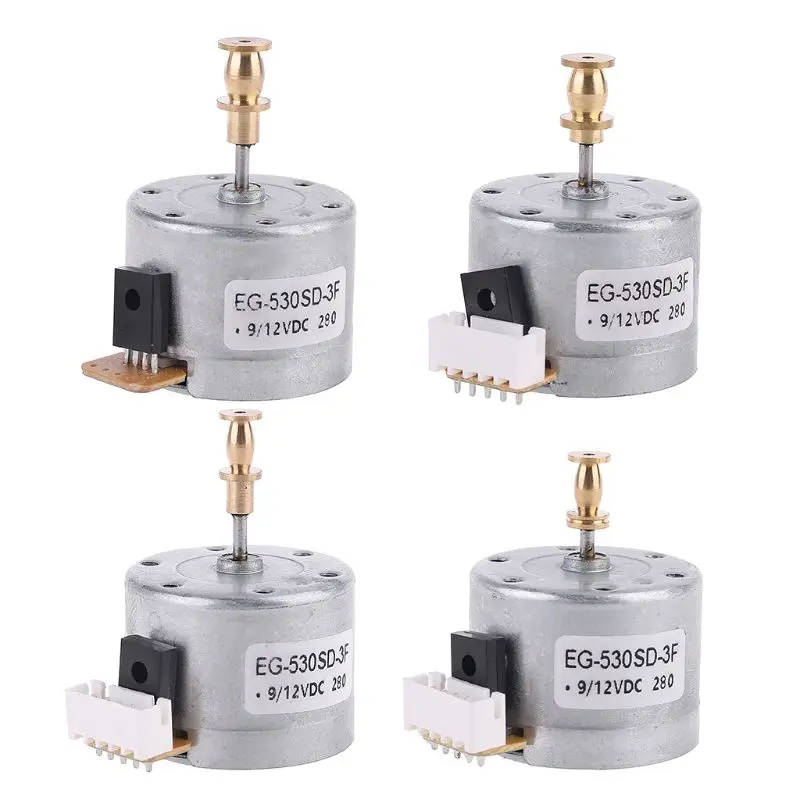 DC 9-12V 3-Speed 33/45/78 RPM Metal Turntables Motor 25 mm Mounting ...