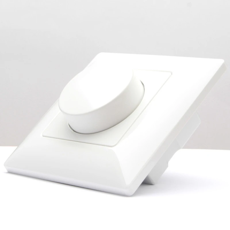 Led dimmer 0 10V switch panel no flash dimmable led light 86*86 dimmer ...