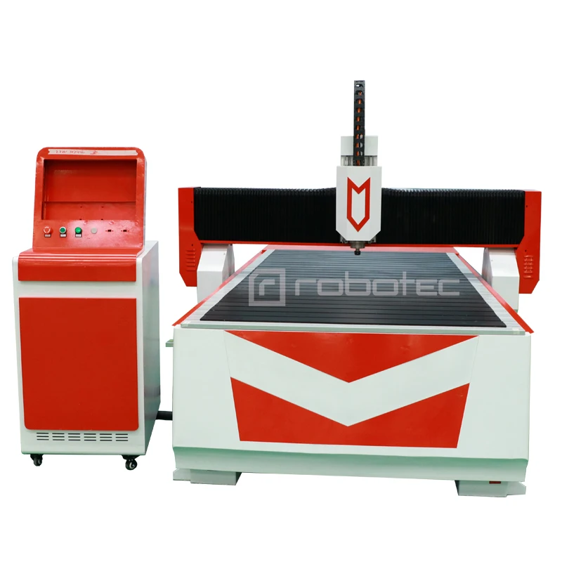 Serviço pesado! Cnc roteador 4 eixos de mármore/pedra/madeira 1325 cnc ...