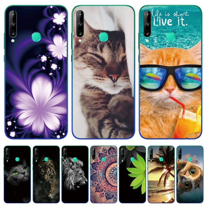 Cover For Huawei P40 Lite E P40Lite P 40 Lite E Case Silicon Soft TPU ...