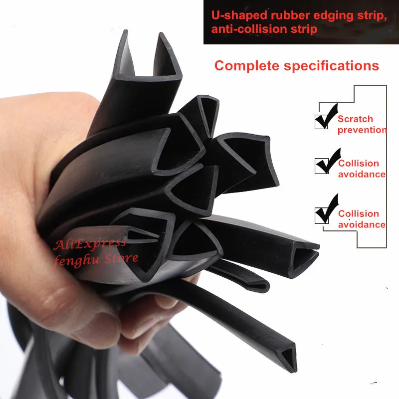 High temperature resistant glass edging molding edge protection fish ...