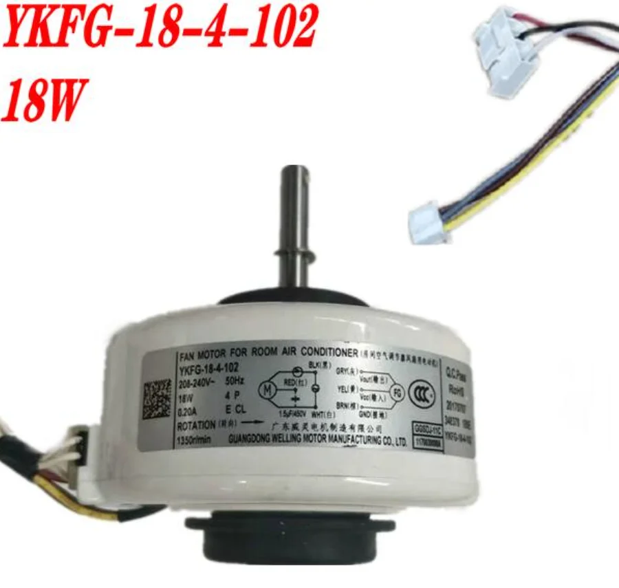 Suitable For Tcl Electrolux Air Conditioner Internal Fan Motor Ykfg-18 ...