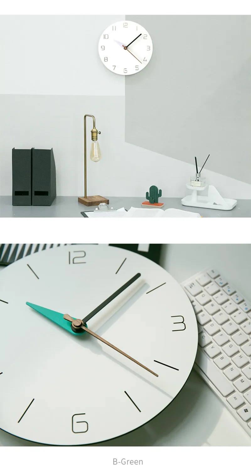 Mandelda часы для украшения дома настенные часы круговые деревянные