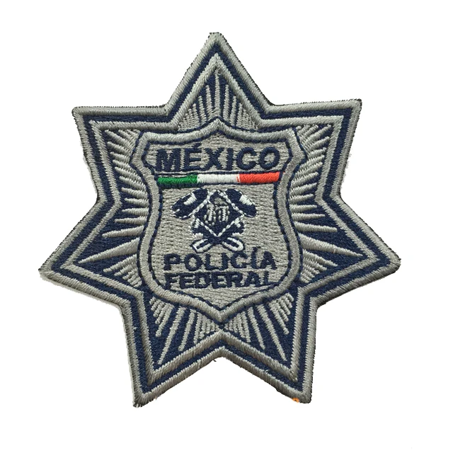 Military Patches Mexico Police Embroider Badges Manufacturer Iron-on ...