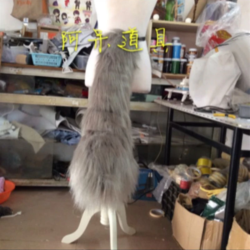 Hand Made Arknights Cosplay Texas Wolf Wolves Tail Ear for Game Party ...