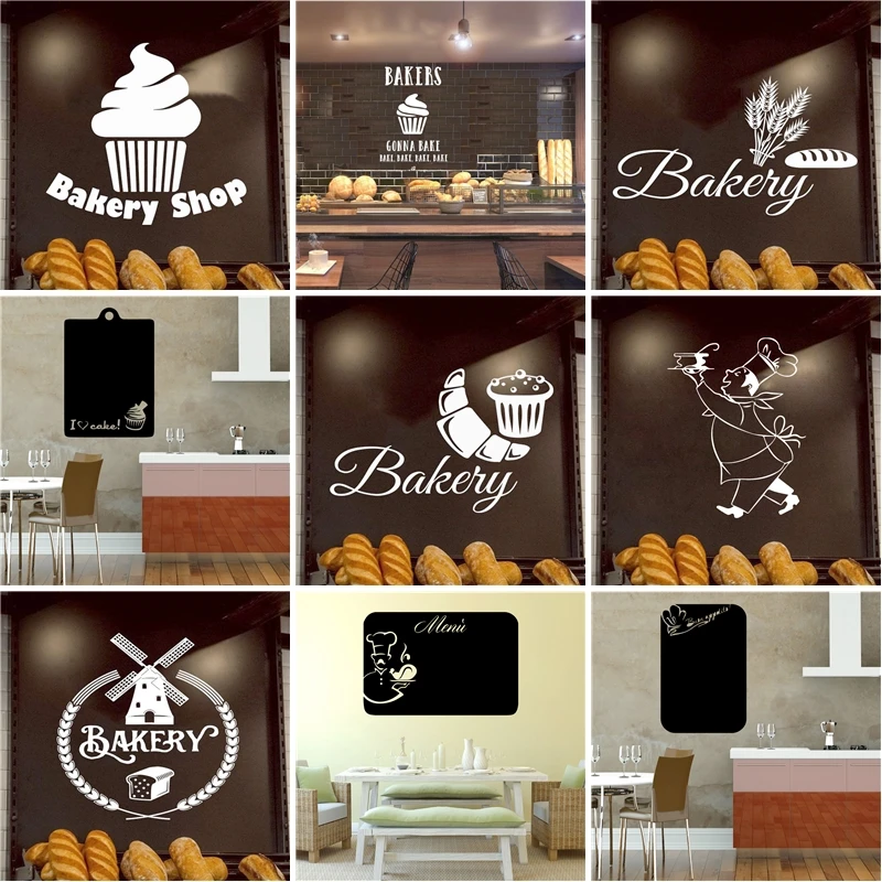 New-2020-Bakery-Kitchen-Wall-Sticker-Personalized-Creative-Home-Decor ...
