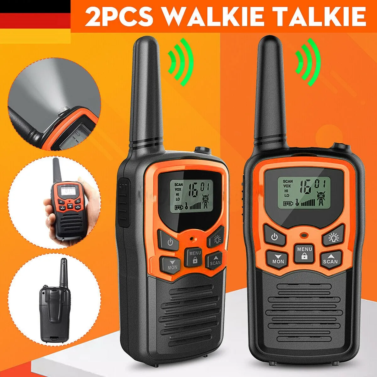 2pcs-Walkie-Talkie-Handheld-Radio-22-Channels-Set-10-Km-Uhf-400-470-Mhz ...