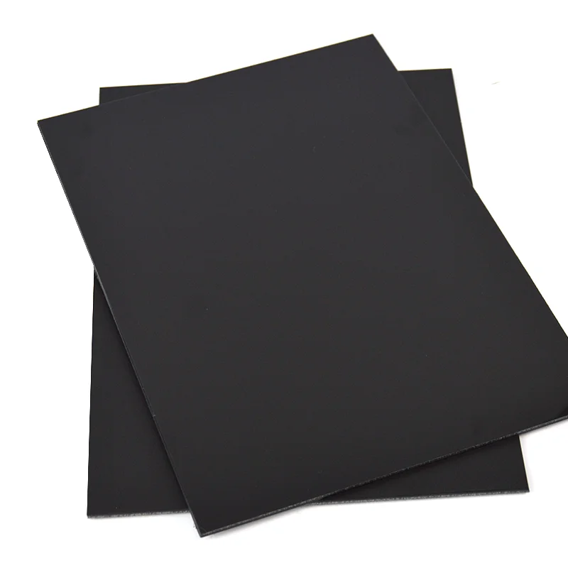 Single Matte Black Acrylic Sheet Frosted Opaque Cast Plexiglass Plastic ...