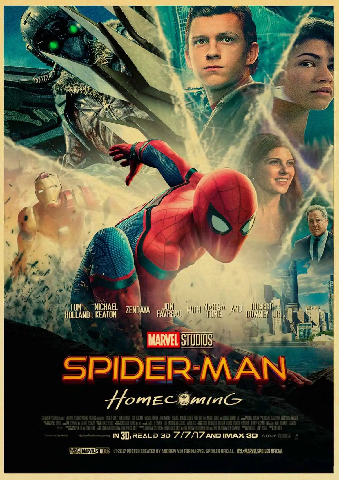 spider-man海报-千图网