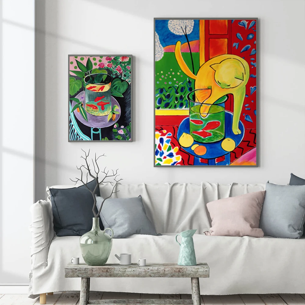 Matisse Red Fish And Sculpture