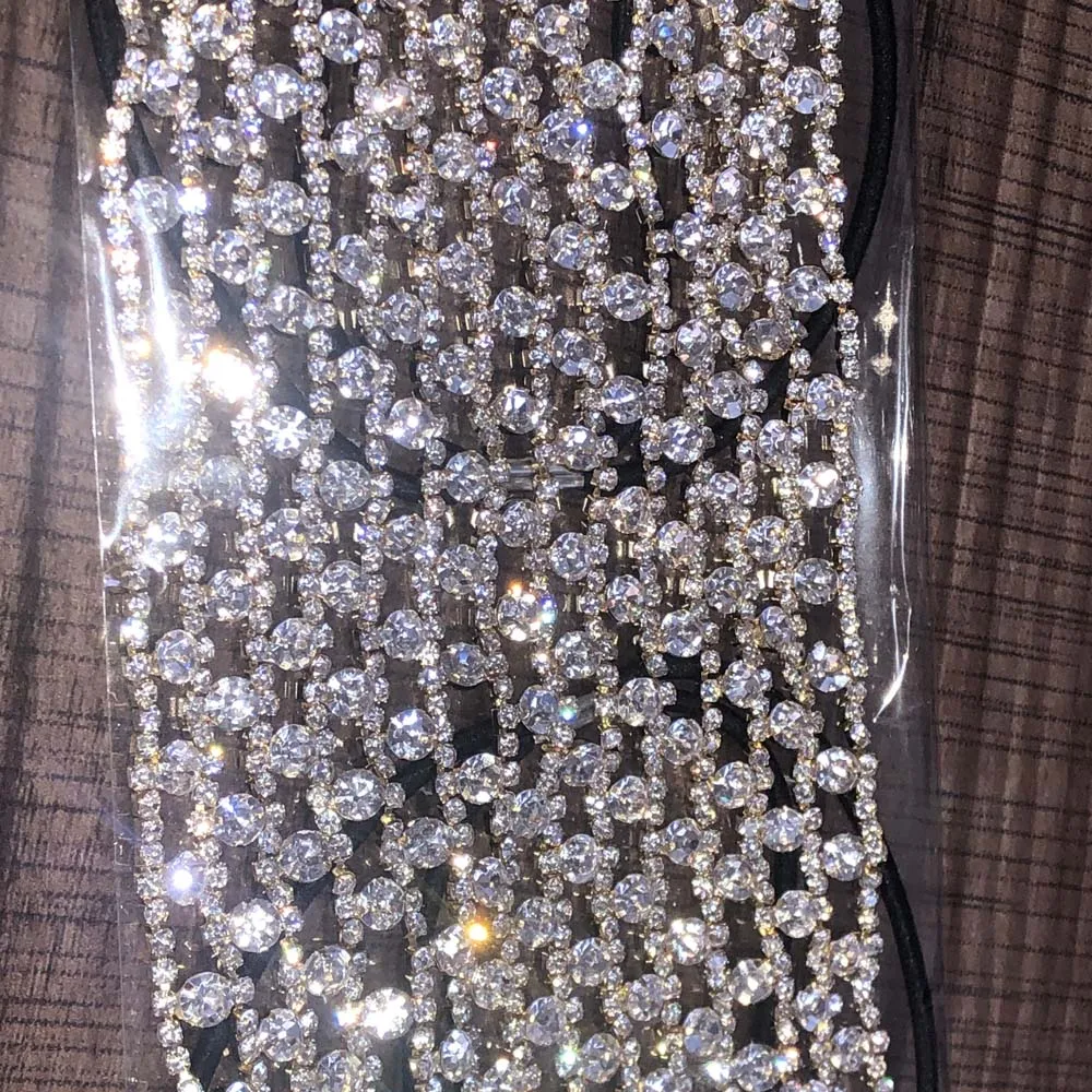 Shiny Rhinestone Statement Mask - Queerks™