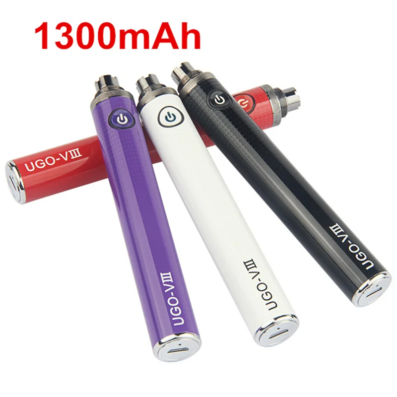 Cigarette électronique Micro USB Passthrough, 1300mAh UGO VIII, 3 ...